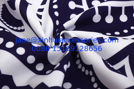 Small MOQ Custom Print 150CM Polyester Chiffon Voile Shawl Scarf round beach sarong supplier