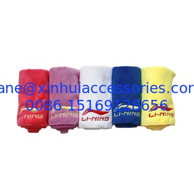 Small MOQ 100% Cotton Customized Logo Embroidered Gym/Fitness Towel supplier