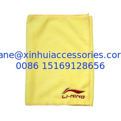 Microfiber Fabric 30*100cm Solid sport Towel Travel Gym Camping Sport towel supplier