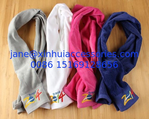 Microfiber Fabric 30*100cm Solid sport Towel Travel Gym Camping Sport towel supplier