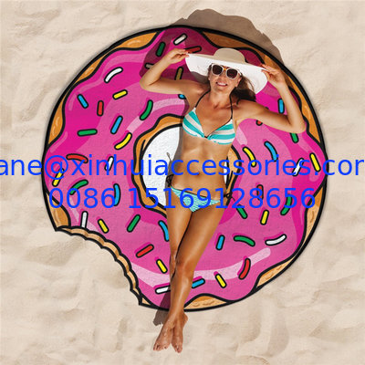 2017 New Beach Cover Up Round Tassel Cotton Beach Coverup Beach Mat Shawl Yoga Mat Letter Sarong Cloak Bathing Suit supplier
