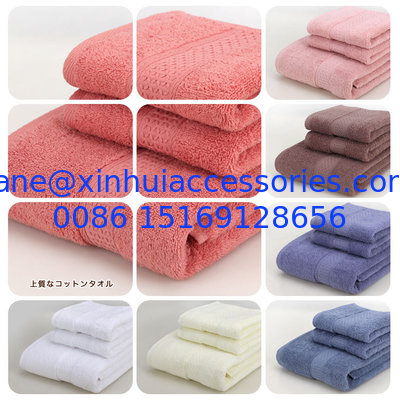 Hotel Luxury Very Good Quality Cheap Price  Bath Towel Hand Towel Face Towel Soft Towel Set supplier