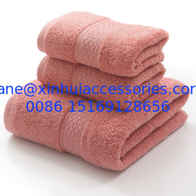Hotel Luxury Very Good Quality Cheap Price  Bath Towel Hand Towel Face Towel Soft Towel Set supplier