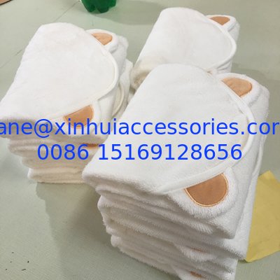 China Factory OEM service 100% organic bamboo fiber blanket baby hooded bath towel supplier