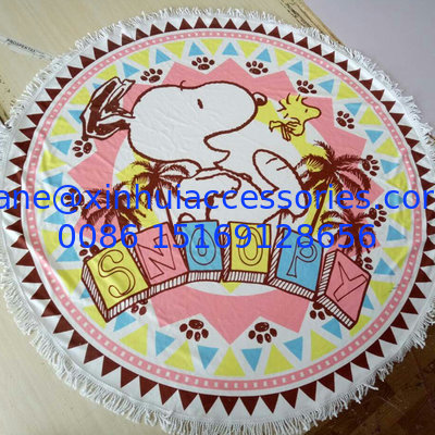 Factory Small MOQ custom print lovely cartoon kids towel poncho beach towel poncho supplier
