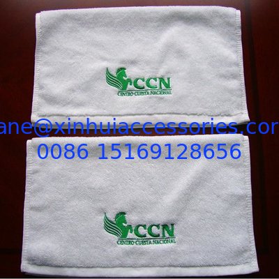 China Factory Professional Customized 100% Cotton Absorbent Embroidery Towel With Custom Logo supplier