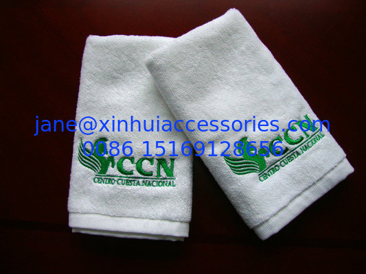 China Factory Professional Customized 100% Cotton Absorbent Embroidery Towel With Custom Logo supplier