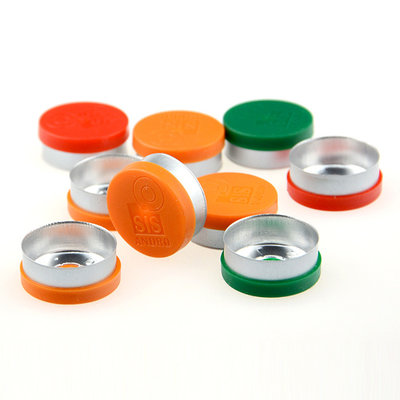 20mm colorful aluminum flip top flip off cap Pharmaceutical Packaging Material