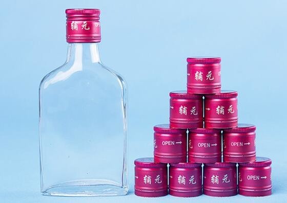 Liqueur  Aluminium Pilfer Proof Caps Printed ROPP Cap