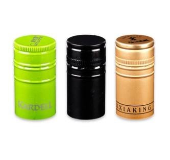 2018 New Design Aluminium Pilfer Proof Caps wine bottle cap