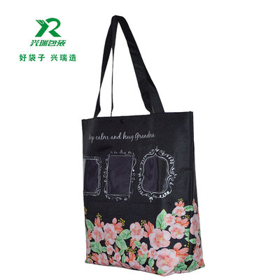 Factory directly sell polyester nylon oxford shopping bag fashion tote bag shoulder oxford bag for promotion give