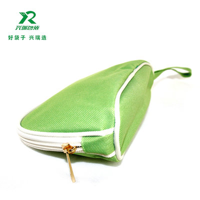 Guangzhou factory fresh oxford ladies make-up cosmetic bag toiletry Bag with handle Travel accessories bag manufactory