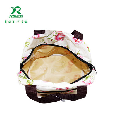 Guangzhou factory fresh oxford ladies make-up cosmetic bag toiletry Bag with handle Travel cosmetic bags manufactory