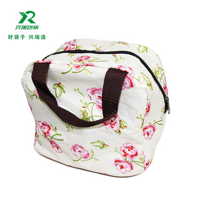 Guangzhou factory fresh oxford ladies make-up cosmetic bag toiletry Bag with handle Travel cosmetic bags manufactory