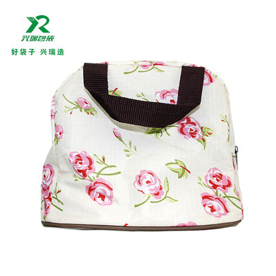 Guangzhou factory fresh oxford ladies make-up cosmetic bag toiletry Bag with handle Travel cosmetic bags manufactory