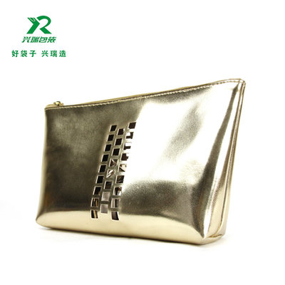High grade PU cosmetic bag fashion toiletry bag for women wholesale plain small cosmetic bag handmade