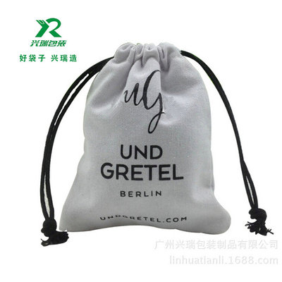 Custom drawstring bag for hiking High Quality Customized Cotton Drawstring Bag drawstring bag embroidery