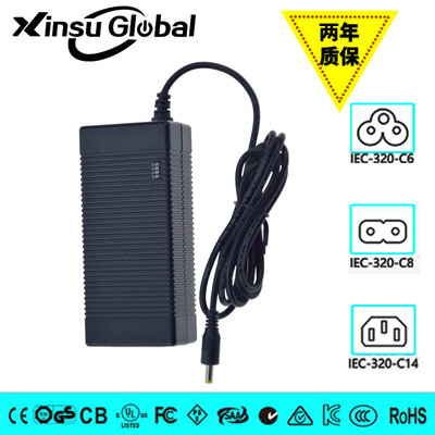 UL FCC12V lithium battery charger 5A power adapter with DOE level VI