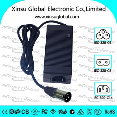 UL FCC12V lithium battery charger 5A power adapter with DOE level VI