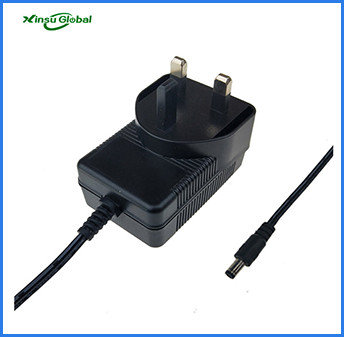 wall mount power adapter external 12V 2A power adapter for LED CCTV camera security system Led lamp