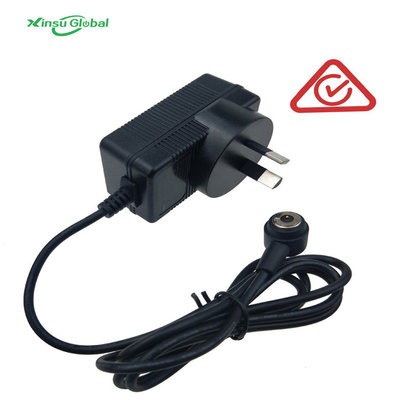 Three-stage mode 16.8V 1A Li ion battery charger with UL cUL FCC PSE CE GS LVD SAA RCM c-tick
