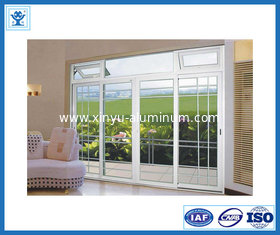 China Double Glazed Aluminium Sliding Door with High Quality supplier