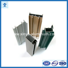 China High Quality Yellow Aluminum Composite Panel Wardrobe Profile supplier
