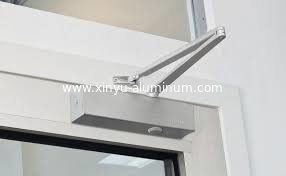 China White Powder Coated Aluminum Electromotive Sliding Door Pofiles supplier