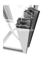 China Powder Coating Finishing Office Partition Aluminum Extrusion  Profiles supplier