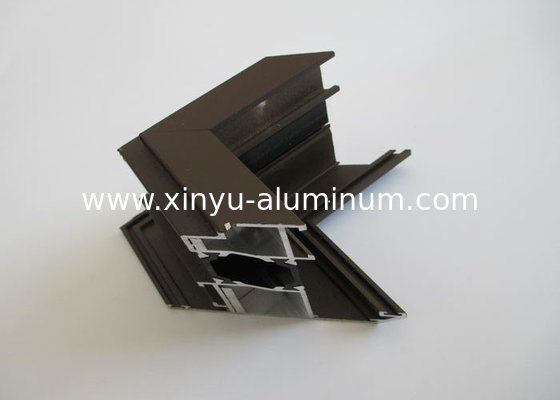 6063 Single Glass Aluminium Profile for Casement Door with All Kinds of Surface Treatment supplier