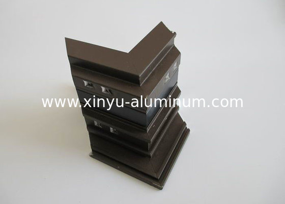 6063 Single Glass Aluminium Profile for Casement Door with All Kinds of Surface Treatment supplier