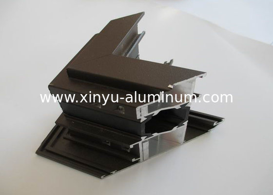 6063 Single Glass Aluminium Profile for Casement Door with All Kinds of Surface Treatment supplier