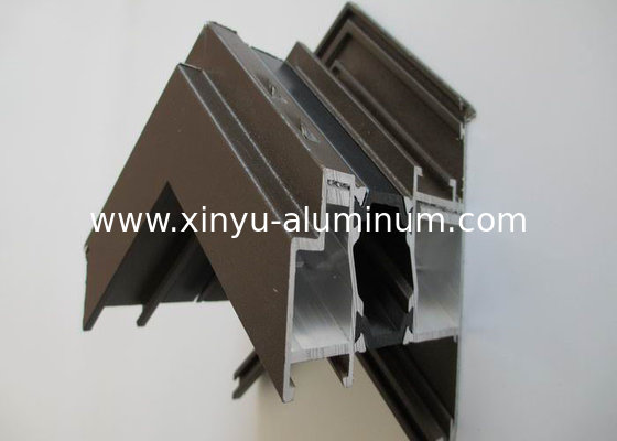 6063 Single Glass Aluminium Profile for Casement Door with All Kinds of Surface Treatment supplier