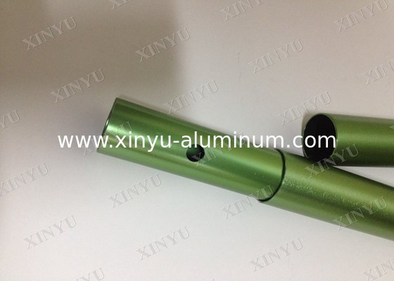 6061 Series Green Colar Drawing Polishing Aluminum Tube for Oars/Sliding Paddles supplier