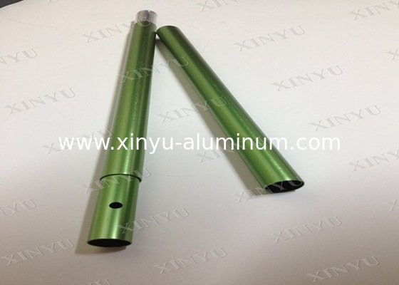 6061 Series Green Colar Drawing Polishing Aluminum Tube for Oars/Sliding Paddles supplier
