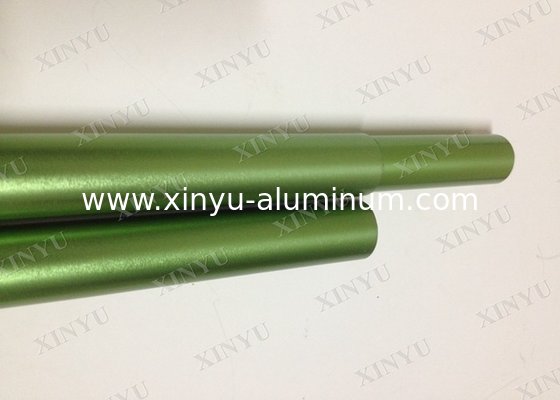6061 Series Green Colar Drawing Polishing Aluminum Tube for Oars/Sliding Paddles supplier