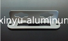 High grade quality CNC aluminium stamping with clear anodized supplier