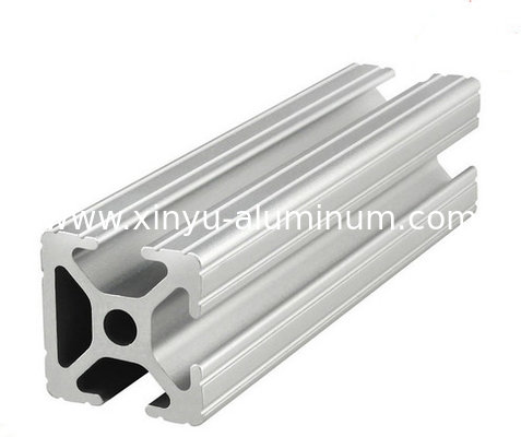 1" X 1" T-SLOT aluminum extrusion square tube for ladder,aluminium ladder supplier