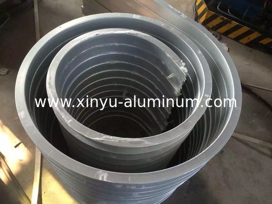 1inch 45 Degree Bend 6061 Aluminum Tubing with Best Price/Punching Aluminum Bend Tub supplier