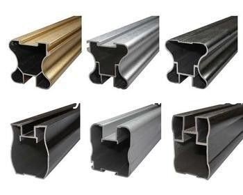Electrophoresis Louver Profile of Aluminum Sheet for Sunshades/Rapid Roll Door supplier