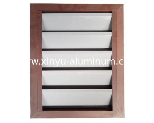 OEM PVDF Coating Louver Boards and Power-Driven Rolling Curtain Door supplier