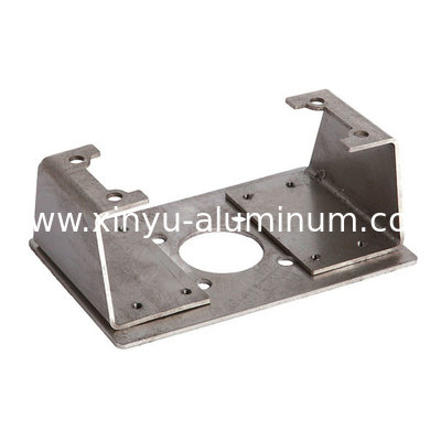 OEM ODM Cut Short Aluminum Parts of CNC Milling/ Punching/ Drilling Holes supplier