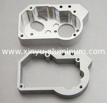 OEM ODM Cut Short Aluminum Parts of CNC Milling/ Punching/ Drilling Holes supplier