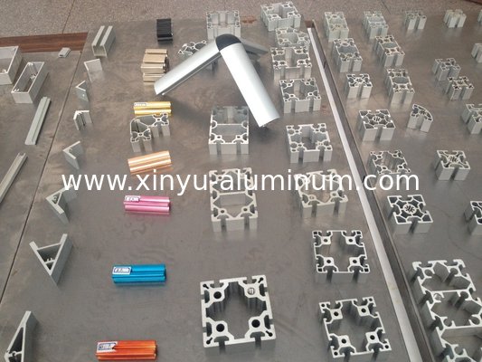 6063,6061,6005   extrude aluminum corner for 3D machine 3D Print supplier