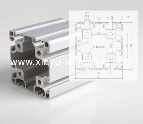 Hot! Reliable Performance Aluminum T Slotted Framing for Machine Frames supplier