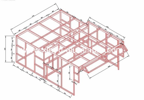 Alu cupboad related hardware,aluminium trollery 4545,aluminium benches used accessories supplier