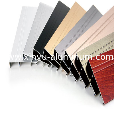 hot sale wood grain 6063 t5 aluminium hollow section aluminium square/ aluminium profile supplier