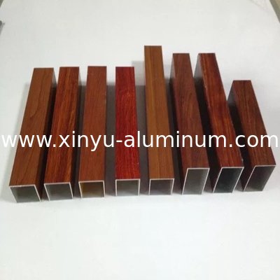 Wooden Grain Aluminium Profile for Extrusion Aluminium supplier