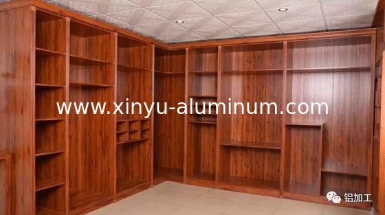 Wooden Grain Aluminium Profile Furniture made in China supplier