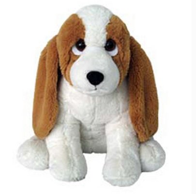 Toy,Plush Toy,Plush Stuffed Toy Beige Teddy Bear with Check Design Scarf and Paw and ear